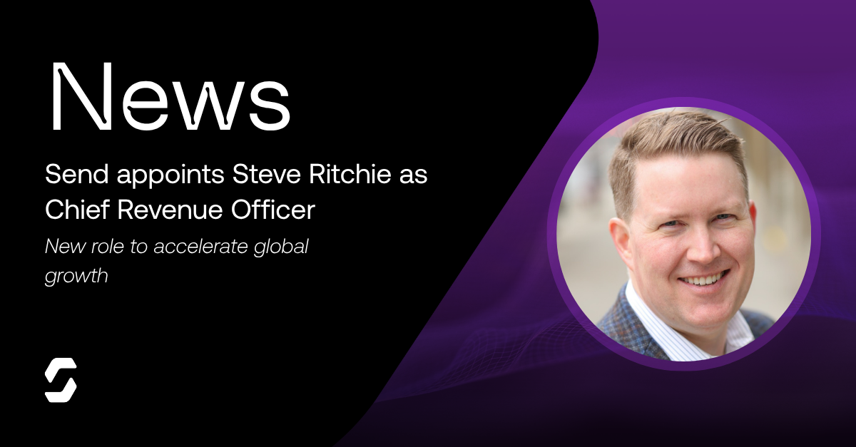 Steve Ritchie Appointed to Chief Revenue Officer | Send
